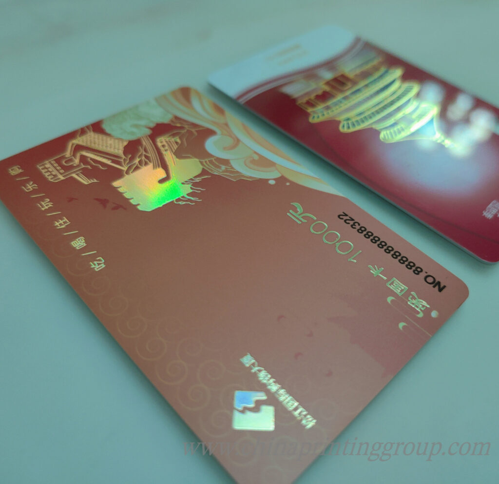 2025 Hot Sale Custom Print Plastic Business Cards Gift Cards