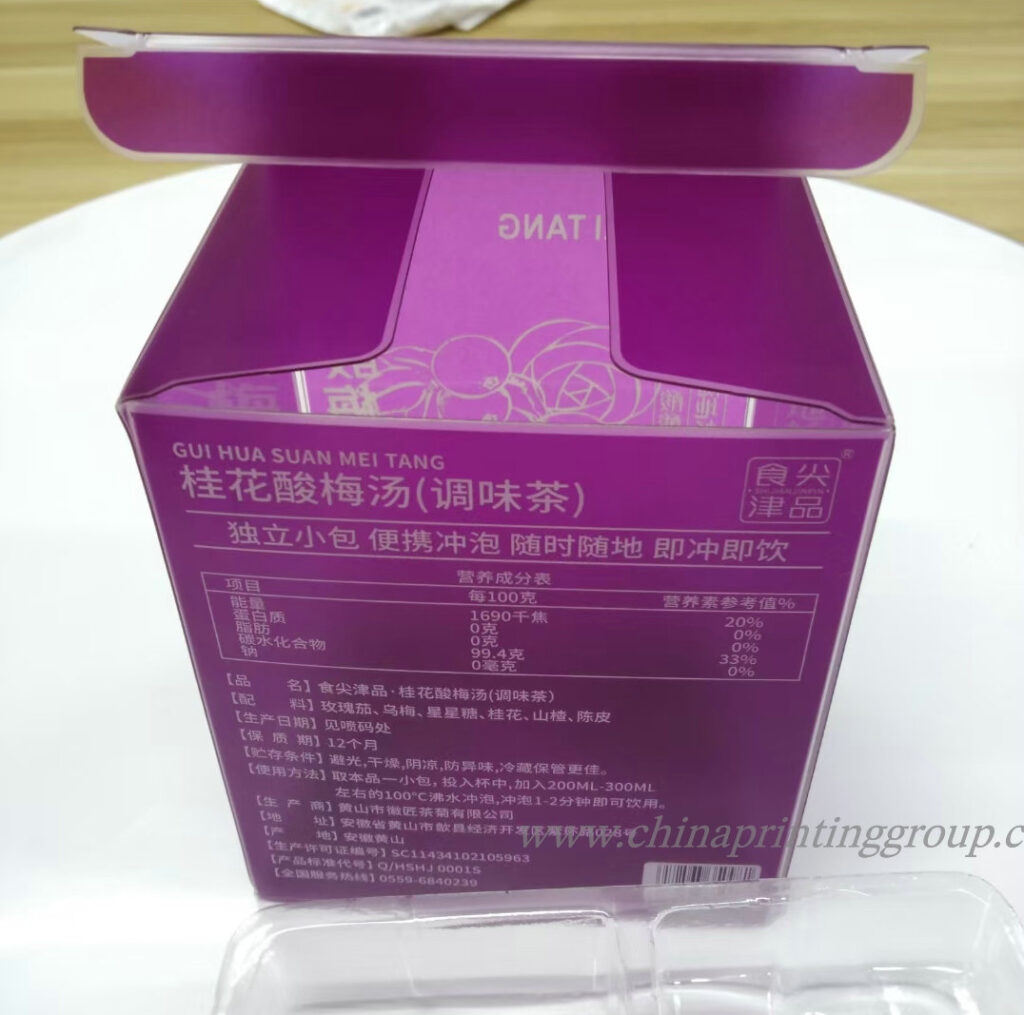 PVC Boxes Gift Packaging for Food Clear Plastic 0.2-0.5mm