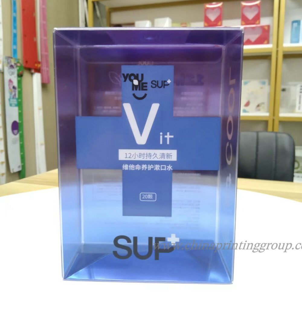 PVC Boxes Gift Packaging for Food Clear Plastic 0.2-0.5mm