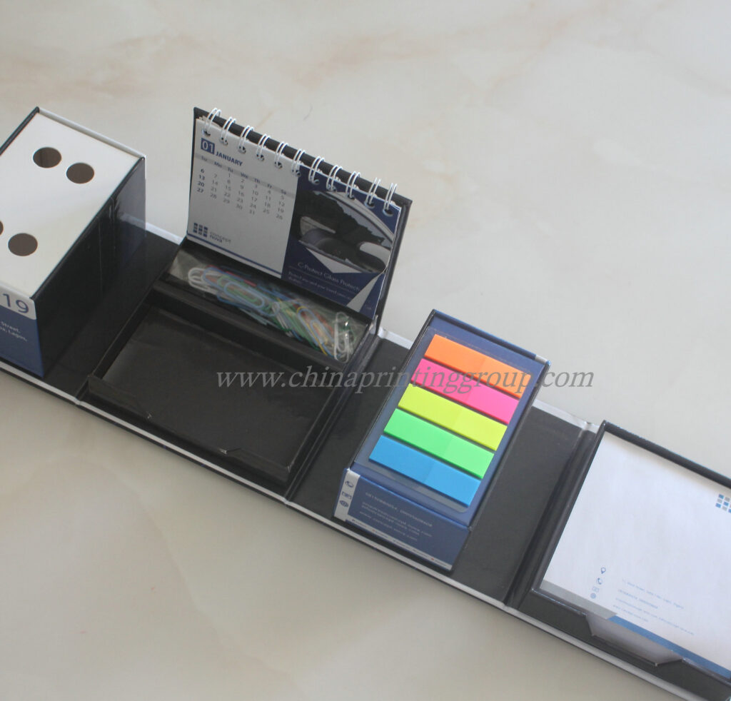 Cheap 75mm Custom Calendar Printing Cardboard Notepad Box