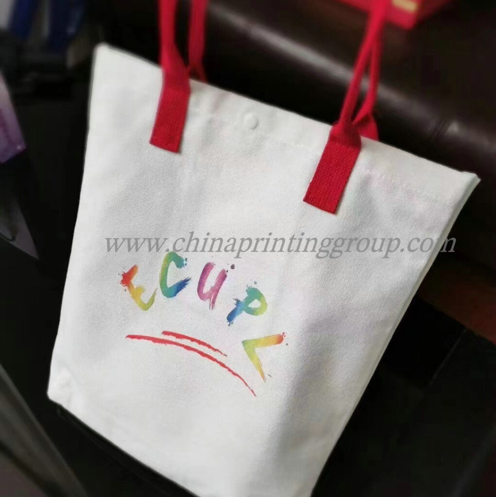 Custom Reusable Bags 100% Pure Cotton Cheap Shopping Bag