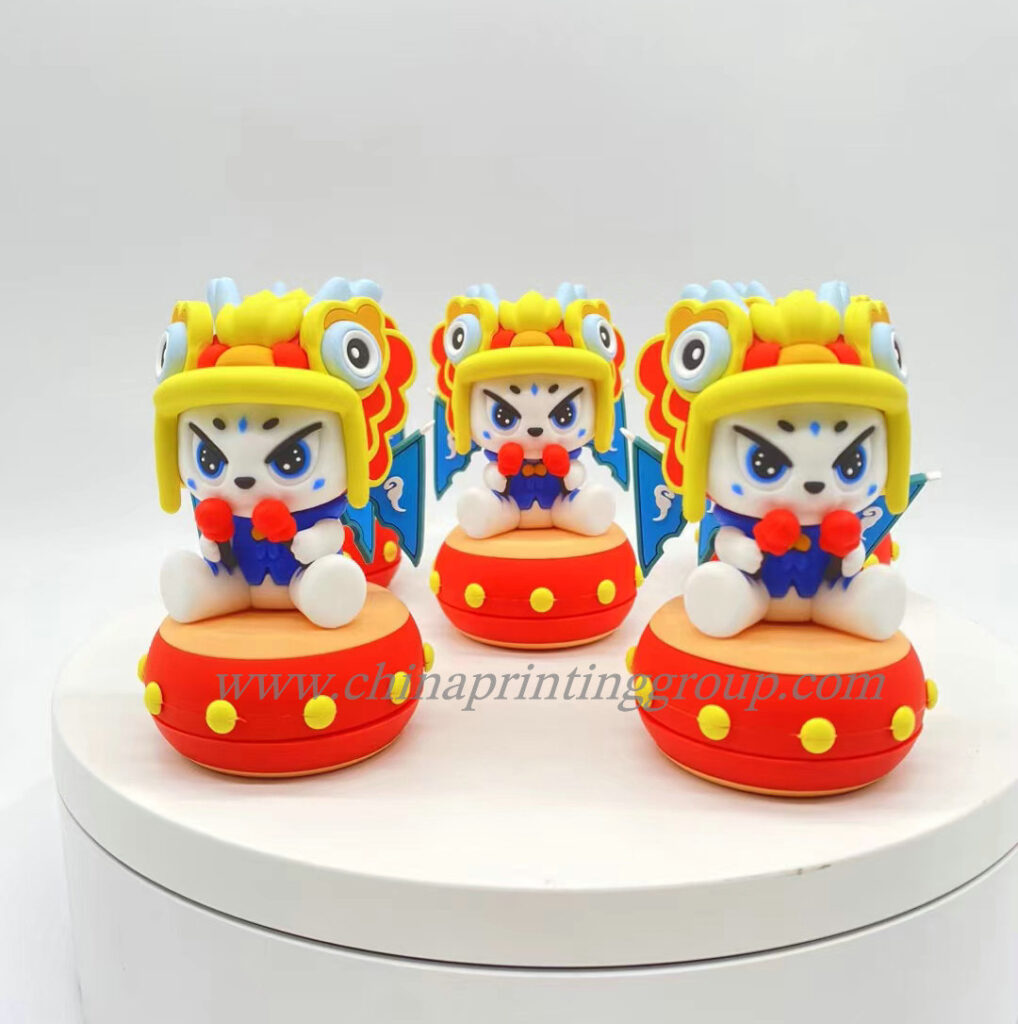 Custom Dolls 3D Cartoon PVC Silicone Doll Cute Design Cheap